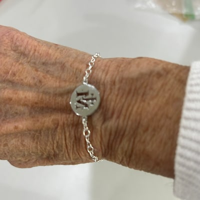 Fiat Bracelet With Lapis Stone, Catholic Gifts, Catholic Jewelry ...