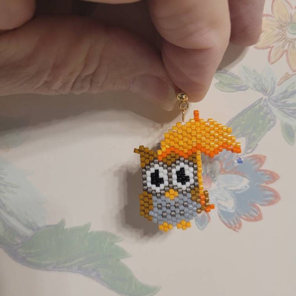 Beading Pattern, Animals Beading, Brick Stitch Pattern, Miyuki Pattern ...