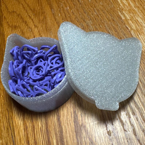 Temperature Blanket Color Chart Card | 3D Printed | Room for 10 Colors ...