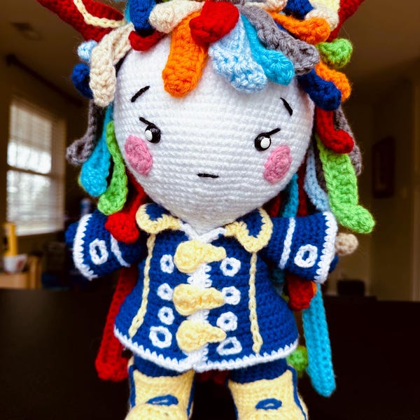 Kikuo Hoshi-kun Doll CROCHET PATTERN - Etsy