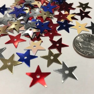 Bag of Small / Tiny Gold Star Confetti 4 Mm 9 AC - Etsy