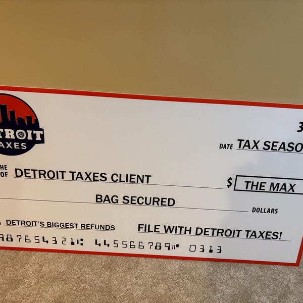 Custom Giant Check - Large Check for Special Occasions - Oversized ...
