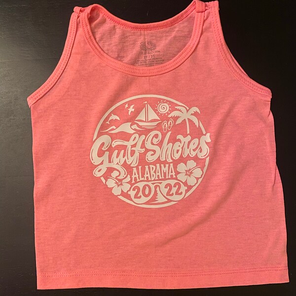 Gulf Shores Svg Alabama Summer Beaches Emblem 2025 USA Print Iron on ...