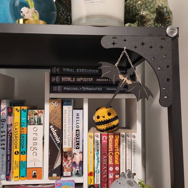 Fantasy Book Shelf Corner Decoration Dragon Baby Dragon - Spice up Your ...
