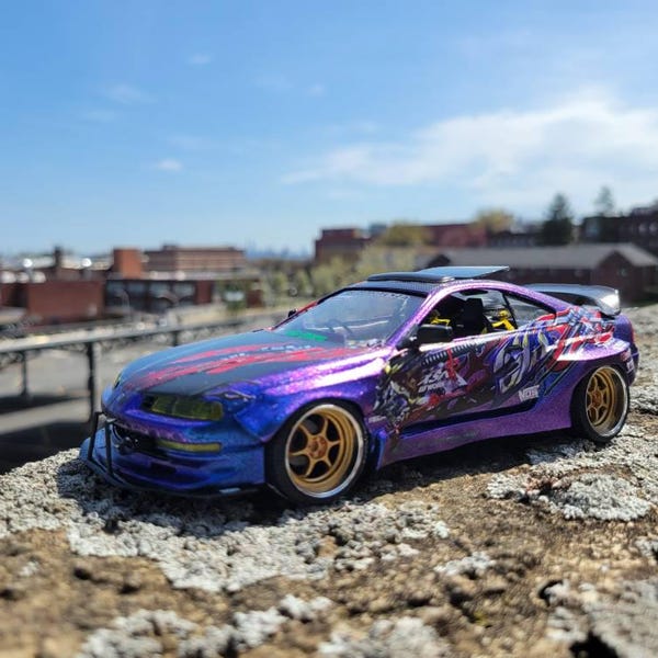 Initial D Yellow Red Suns RX7 Waterslide Decals 1:64 - Etsy