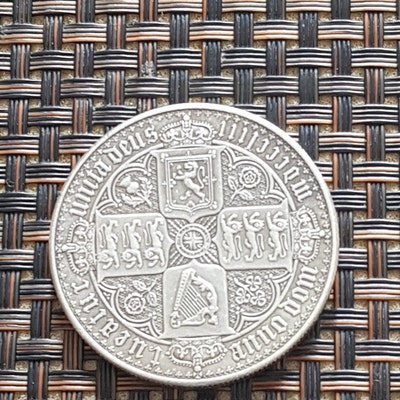 Stunning Victoria 1853 1847 Crown Restrike / Gothic Head / British ...
