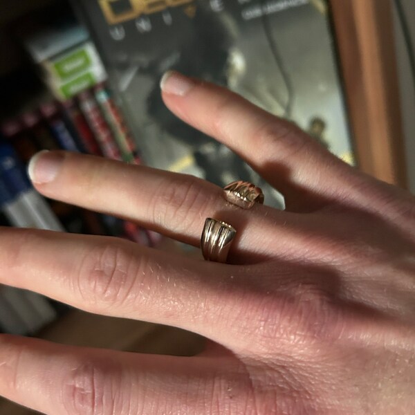 CYCLONE - RING, Bronze, Cyberpunk, Futuristic, Sci-fi and Fantasy, 3D ...