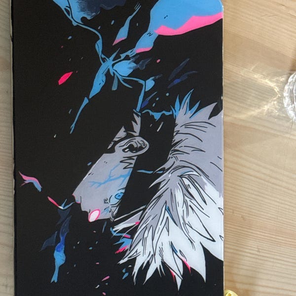 Custom Painted Anime Laptop Cover for MacBook - Etsy