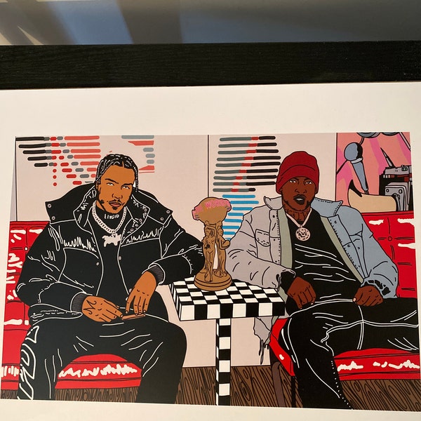 Blur Coffee & TV Britpop Music Art Print. Art for the Home. Home Decor ...