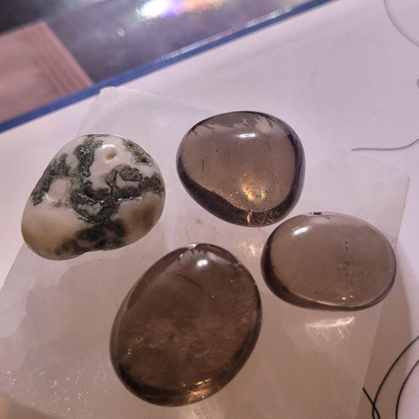 Smoky Quartz Cluster, Smoky Quartz, Gemstone Specimen, Metaphysical ...