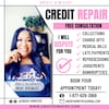 Credit Repair Service Flyer Template Credit Restoration Consultation ...