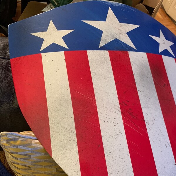 Captain America Heater Shield - World War 2 Shield - Triangle Shield ...