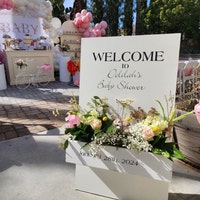 DIY Tutorial- Flower Box Welcome Sign - Picture and Text Instructions ...