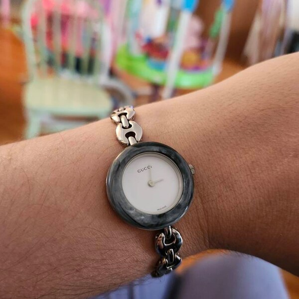 Polished Stainless Watch Extender for Gucci 1100 /1200 /12.2 /1500 ...