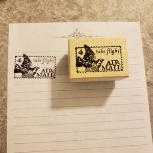 Grungy Letters Reverse Alphabet Unmounted Stamp / Invoke Arts | Etsy