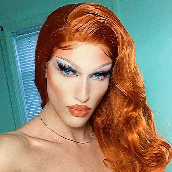 Jessica Rabbit Ginger Lace Front Wig 22 Inches - Etsy