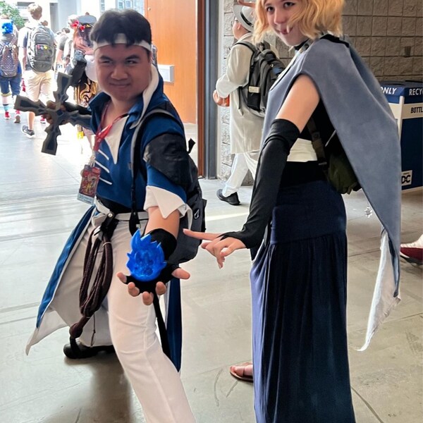 LED Cosplay Staff: Fire, Ice, Wind, Water, Electricity, Energy, Sphere ...