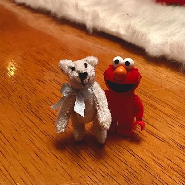 Tiny White Bear Miniature Teddy Bear Kit - Pattern - DIY - by Emily ...