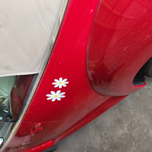 Daisy Vinyl Decal | Daisy Decal | Daisy Car Decal | Hippie Car Decal ...