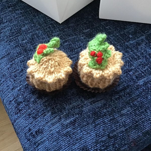 A Pdf Knitting Pattern for a Mince Pie to Cover a Ferrero Rocher ...