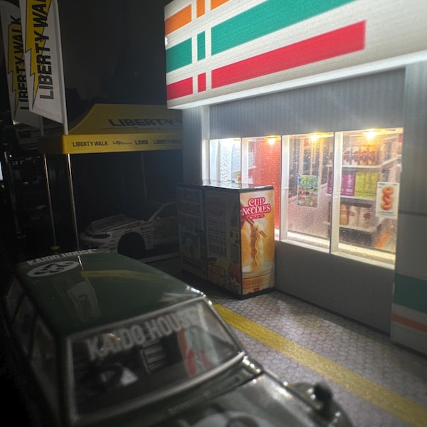 1/64 Scale Diorama Display Vending Machine JAPAN for Diorama Supply ...