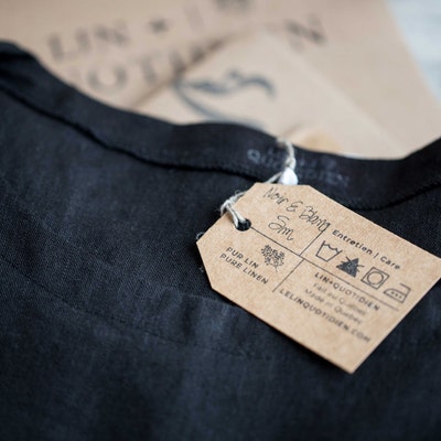 Stamp for Garment Tags With Fiber Content and Care Instructions, Size ...