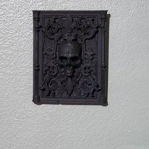 7.75 Nevermore/skullraven edgar Allan Poe Wall Hanging Plaque many ...