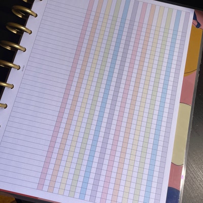 Big Teacher Happy Planner Classroom Checklist Printable Insert, Teacher ...