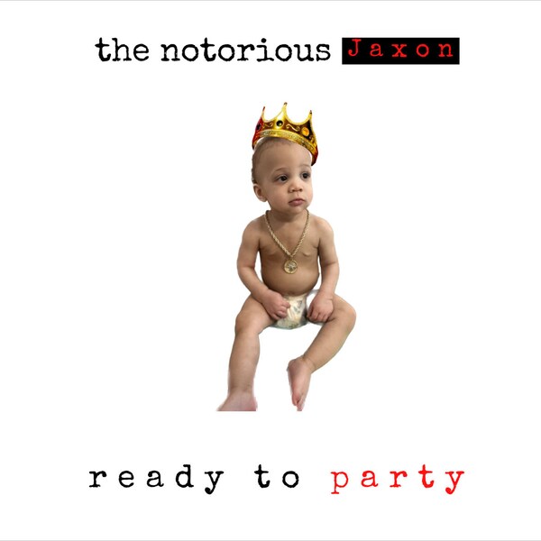 Vinyl Album the Big ONE Ready to Party Birthday Invitation | Notorious ...
