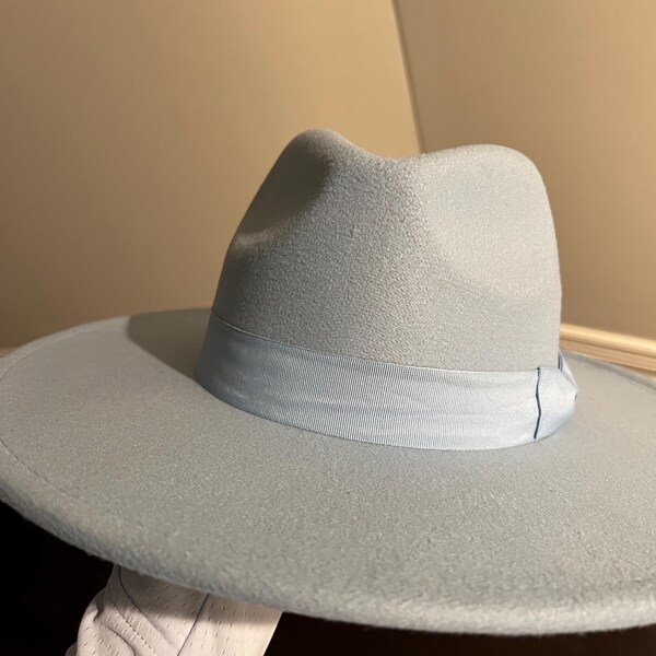 Vegan Felt Fall Fedora Hat With Animal Print Faux Leather Band,fall Hat ...