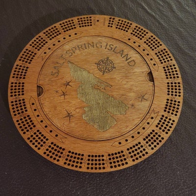 Cribbage Board, With Storage, Round, SVG, Laser Cutting File - Etsy