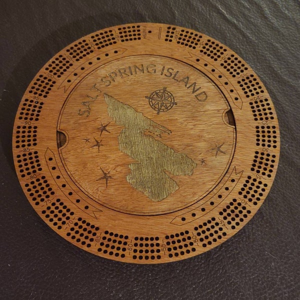 Cribbage Board, With Storage, Round, SVG, Laser Cutting File - Etsy