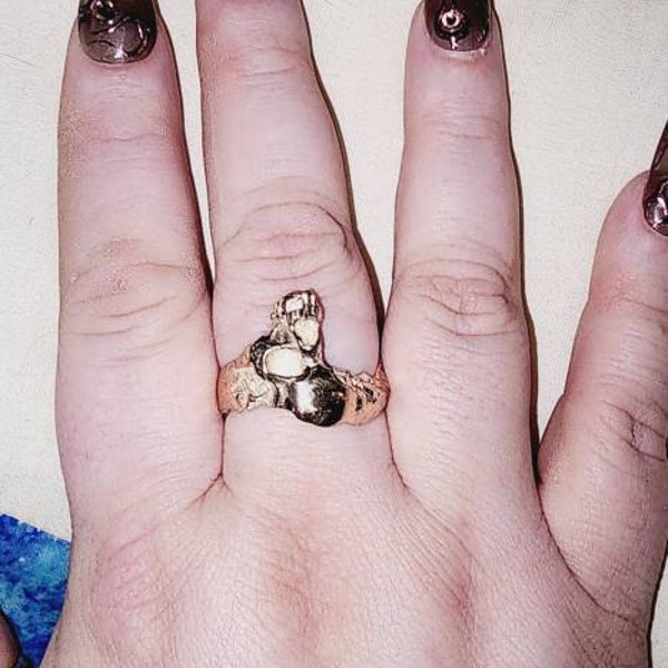 Sterling Silver Shattered Skull Ring, Edgy Unisex Jewelry - Etsy