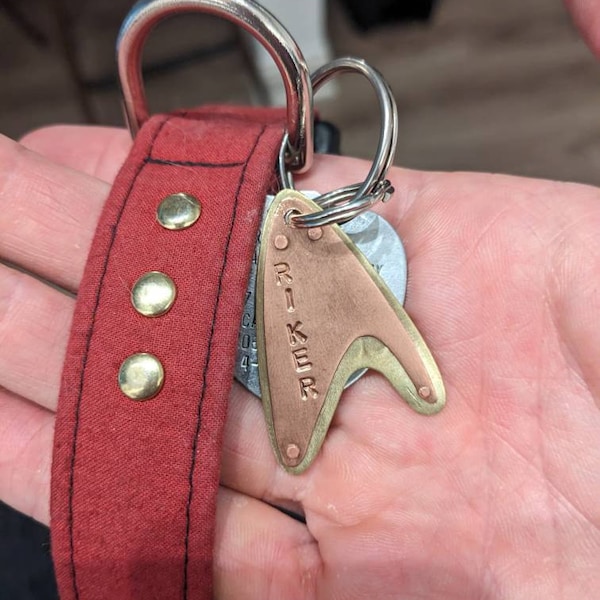 Star Trek Picard Number 1 Pet Tag - Etsy