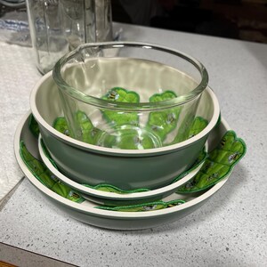 Set of 3 Bowl or Pot Protectors. - Etsy