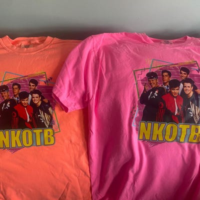 Comfort Colors NKOTB Magic Summer 2024 Neon Shirt, New Kids on the ...