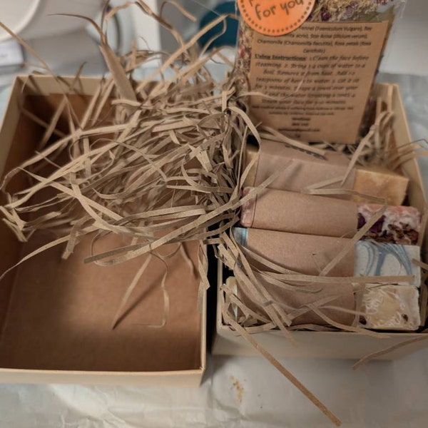 Luxury Pamper Set - Mini Sample Gift Box for Her - Handmade & Natural ...