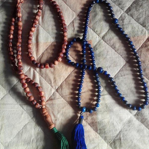 Memorial Rosary, 33x12mm,,rose Petal Beads, Amber, Tasbeh, Islamic ...