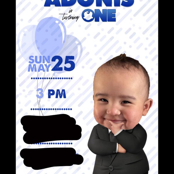 Boss Baby Capri Label, Digital Capri, Printable Baby Boss Capri Sun ...
