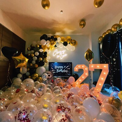 Light up Numbers, Giant Event Numbers, Number Light Decoration ...