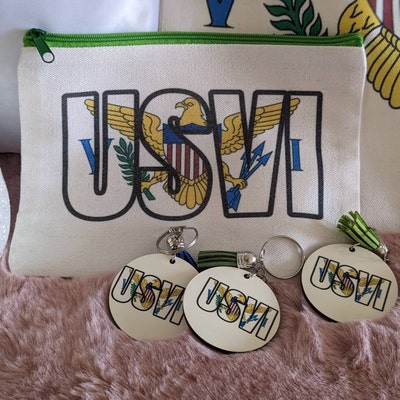 USVI Flag Text Word Art U.S. Virgin Islands Vector .eps, .dxf, .svg ...