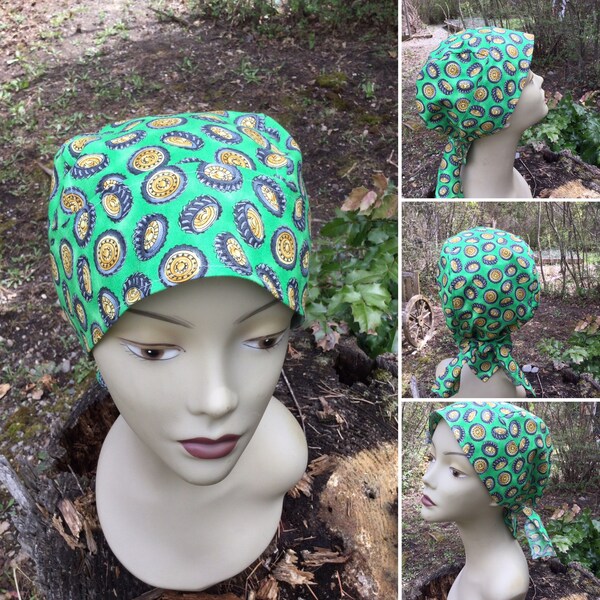 Du-rag Sewing Pattern: Easy Photo Instructions & Pattern Pieces (PDF ...