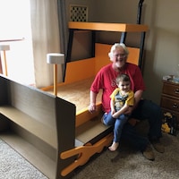 Twin Size Front End Loader Bed PLANS plans Only, Create a Construction ...