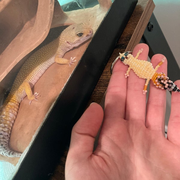 TUTORIAL Bead Leopard Gecko - Etsy