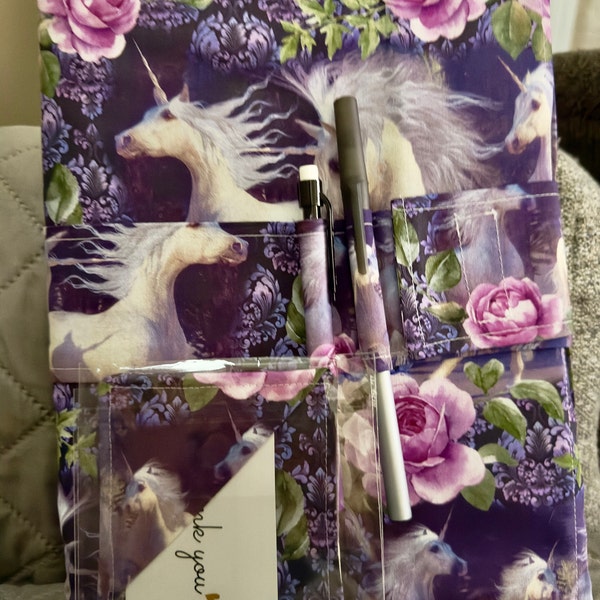 Painted Roses Handmade Composition Notebook Cover Set - Etsy