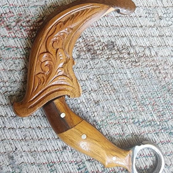 Ethnic Karambit Traditional Knife Minangkabau Sumatera Handmade Flower ...
