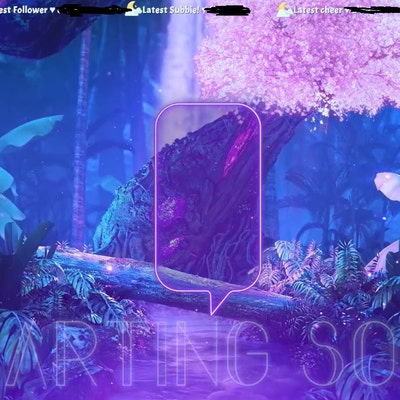 ANIMATED VIRTUAL BACKGROUND Swamp at Night Instant Digital Download - Etsy