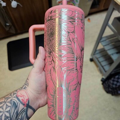 Dogwood Flower Engraved 40oz Brumate Era Tumbler Dogwood - Etsy
