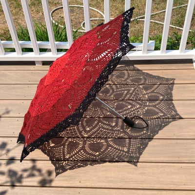 CROCHET PATTERN Pineapple Lace Parasol - Etsy