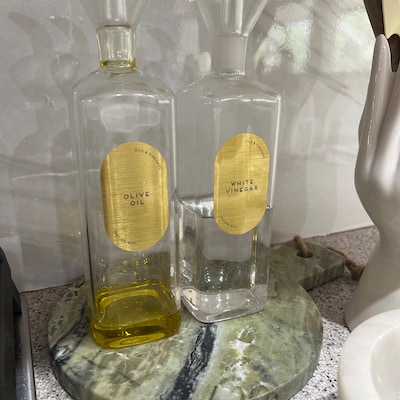 Gold Metallic Herbs and Spice Labels Custom List - Etsy